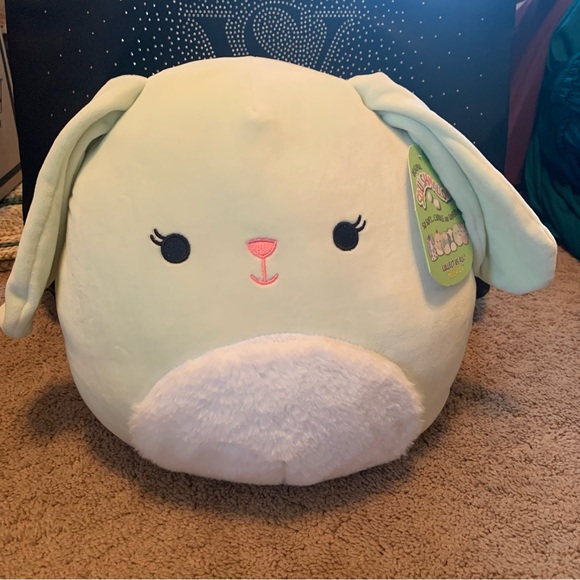 Kellytoy | Toys | Nwt Isabella 1 Squishmallows Mint Green Bunny Plush ...